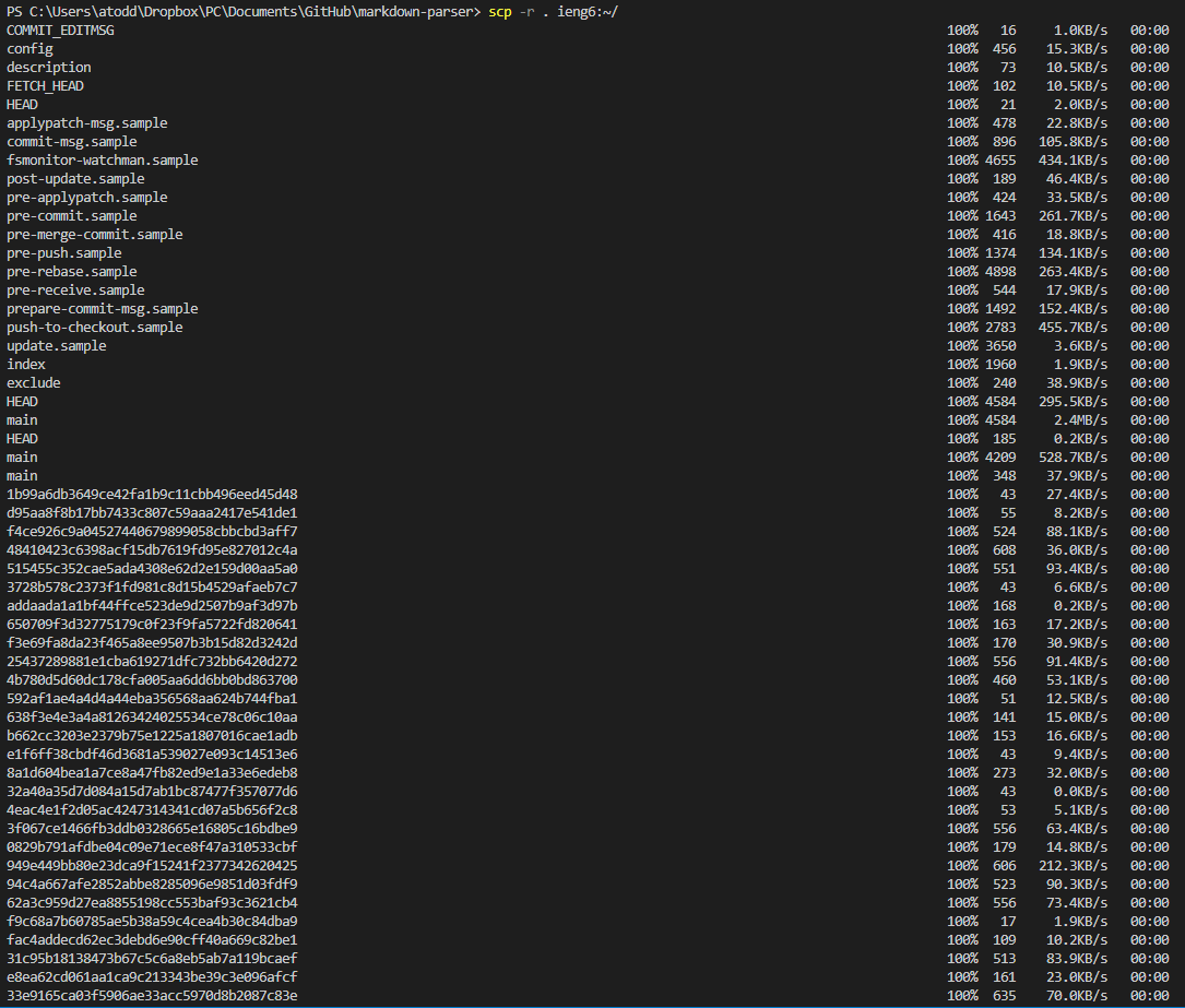 Lab Report 3 Streamlining Ssh Pushing From A Server And Copying Files Recursively Cse15l
